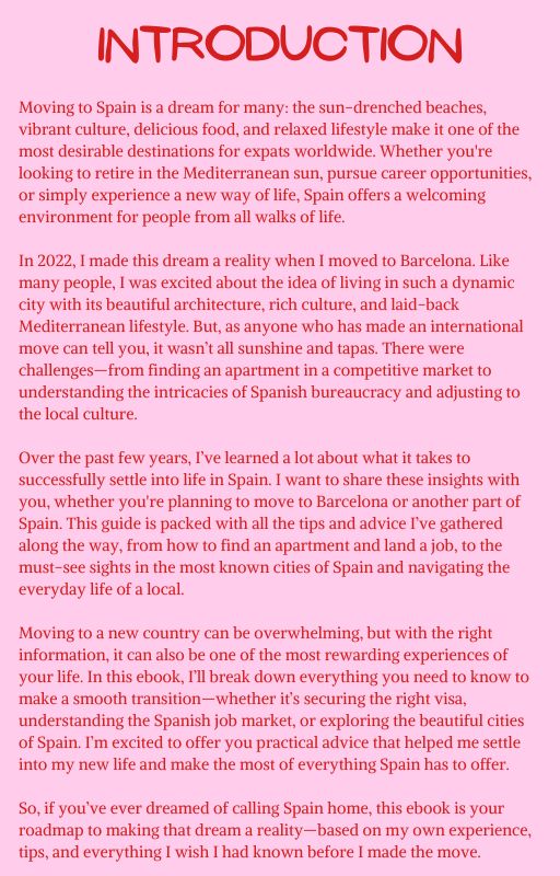 Ebook how to move to Spain – Travelwithbodien